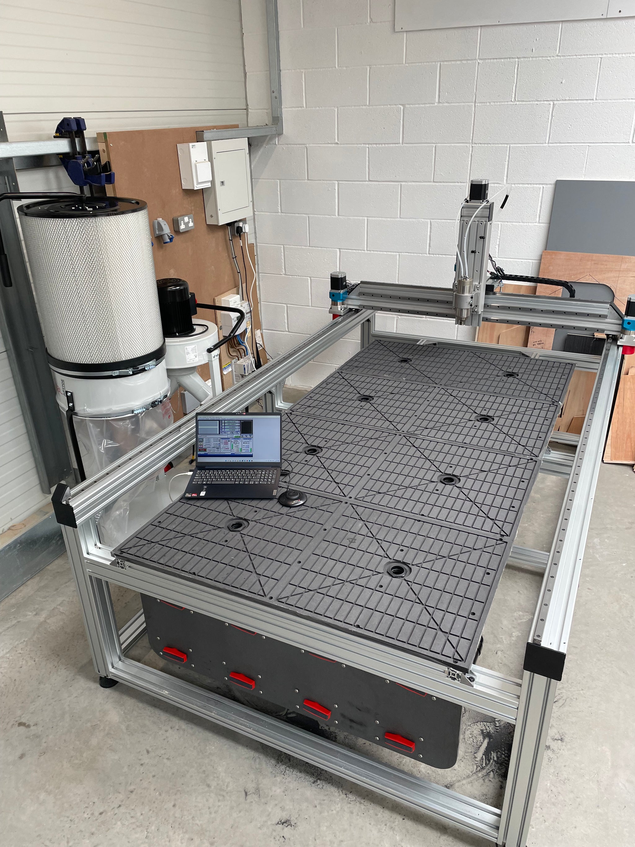 FS84 CNC Router Vacuum Bed. – Synergy CNC